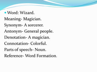 Welcome to our presentation | PPTX