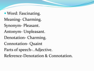 Welcome to our presentation | PPT