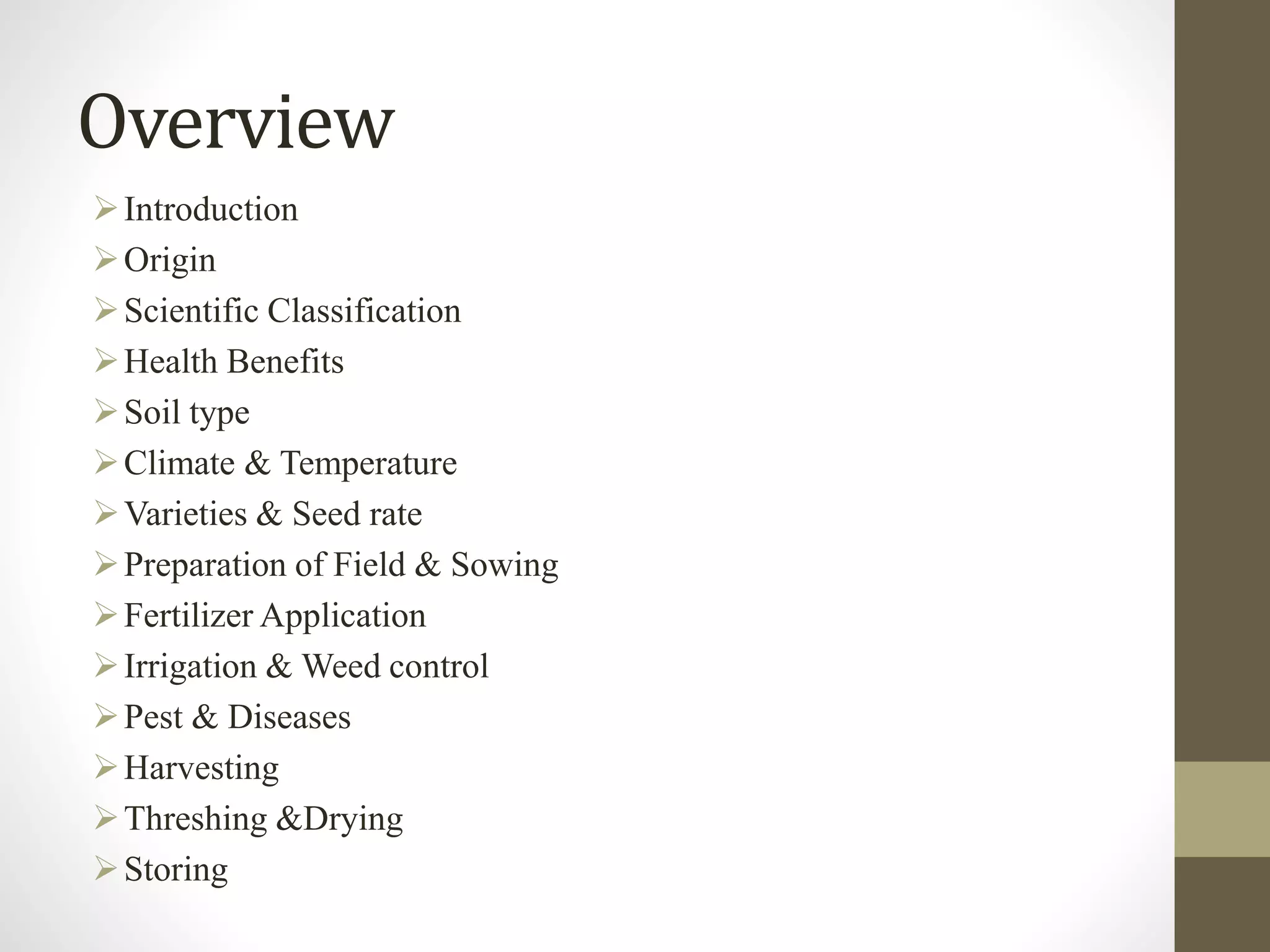 Production technology of Chickpea. | PPTX