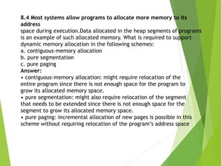 previous question solve of operating system. | PPT