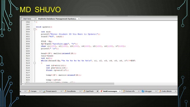 Students Database Management System | PPT