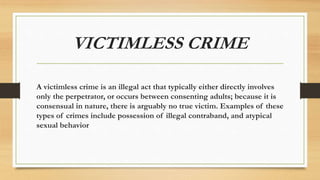 crime | PPTX | Crime & Harmful Acts to Individuals, Society & Human ...
