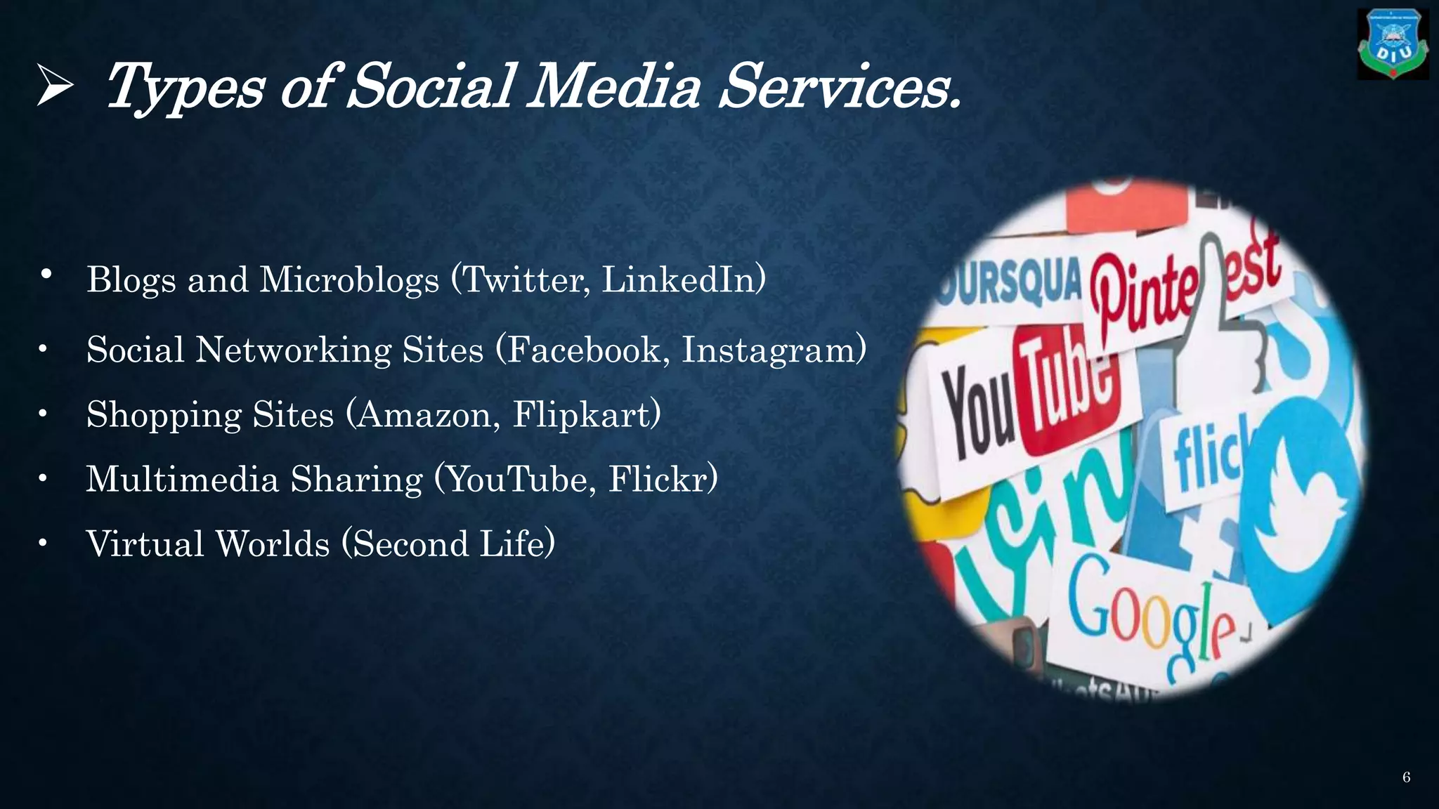 The role of social media in our personal life | PPTX