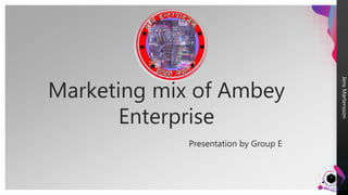 marketing mix | PPTX