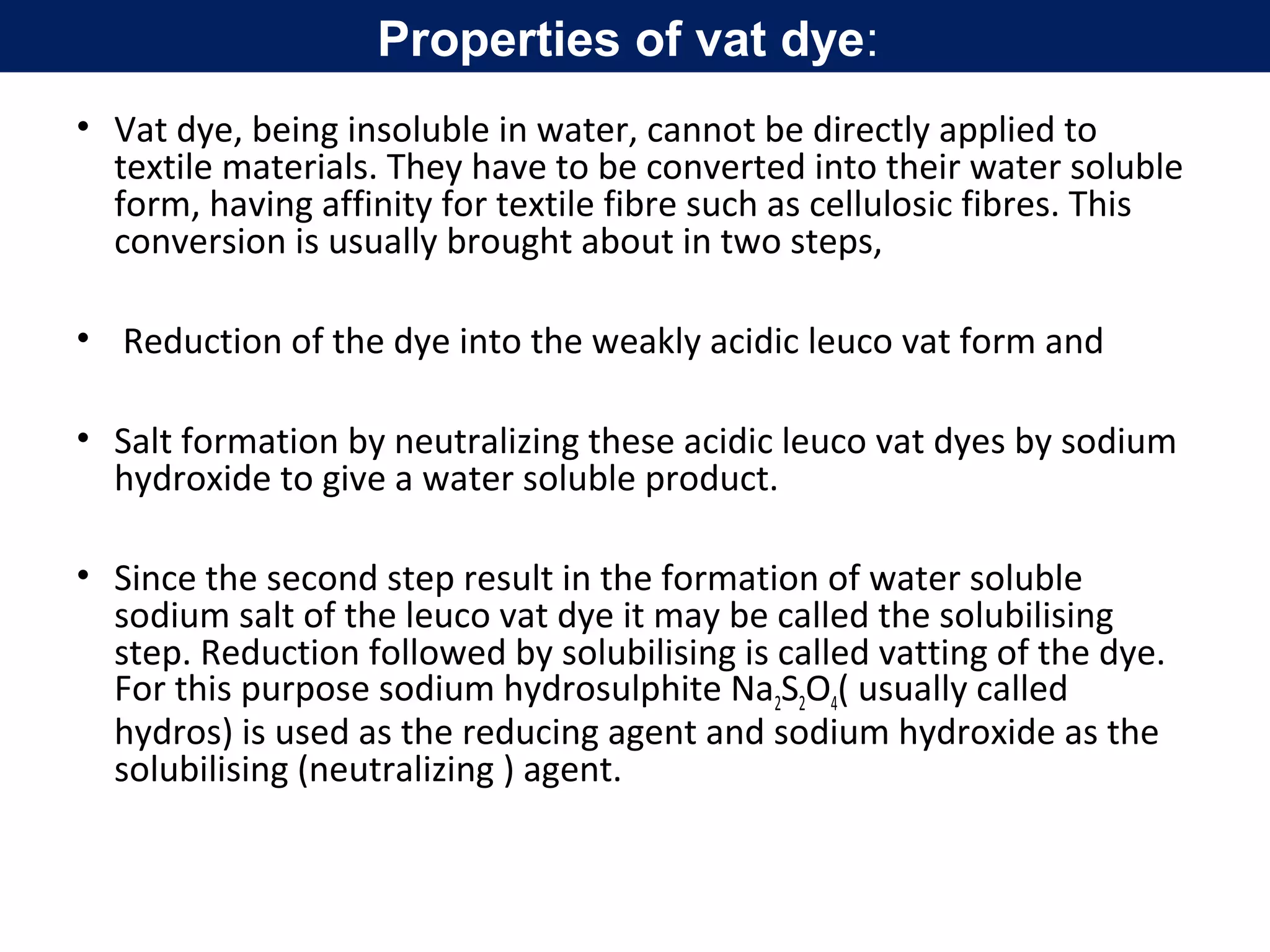 Eco friendly dyes and dyeing procedure | PPT