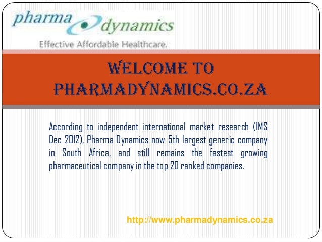 Welcome to pharmadynamics