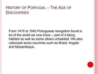 Welcome to portugal | PPTX