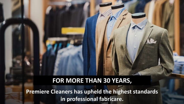Welcome to Premiere Cleaners! | PPT