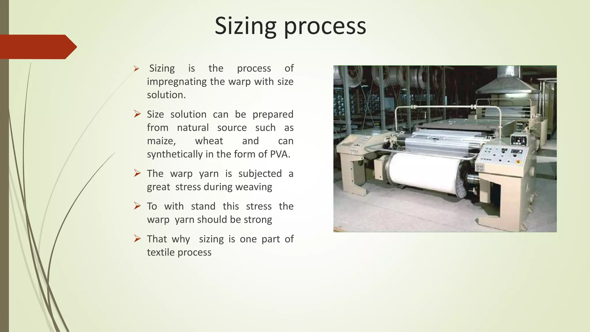 Process flow of a Weaving factory. | PPTX
