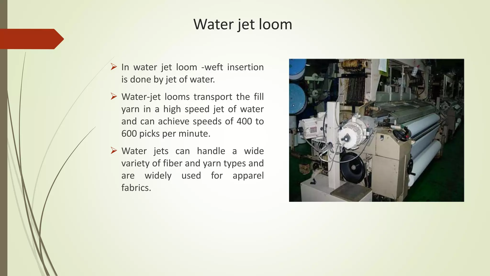 Process flow of a Weaving factory. | PPTX