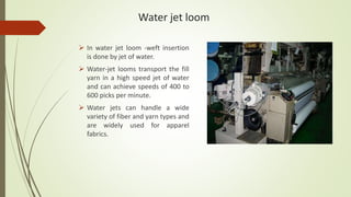 Process flow of a Weaving factory. | PPTX