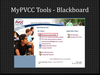 Welcome to pvcc presentation | PPTX