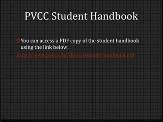 Welcome to pvcc presentation | PPTX