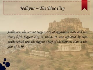 Welcome to rajasthan | PPT