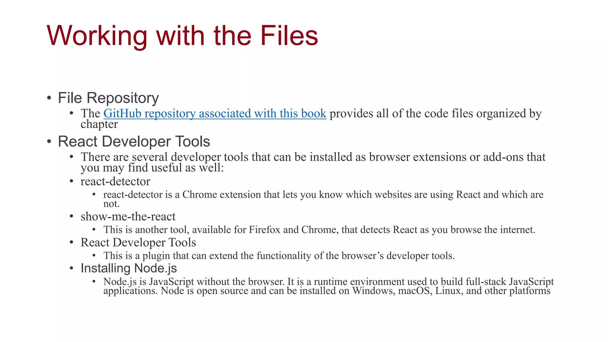 Welcome to React.pptx
