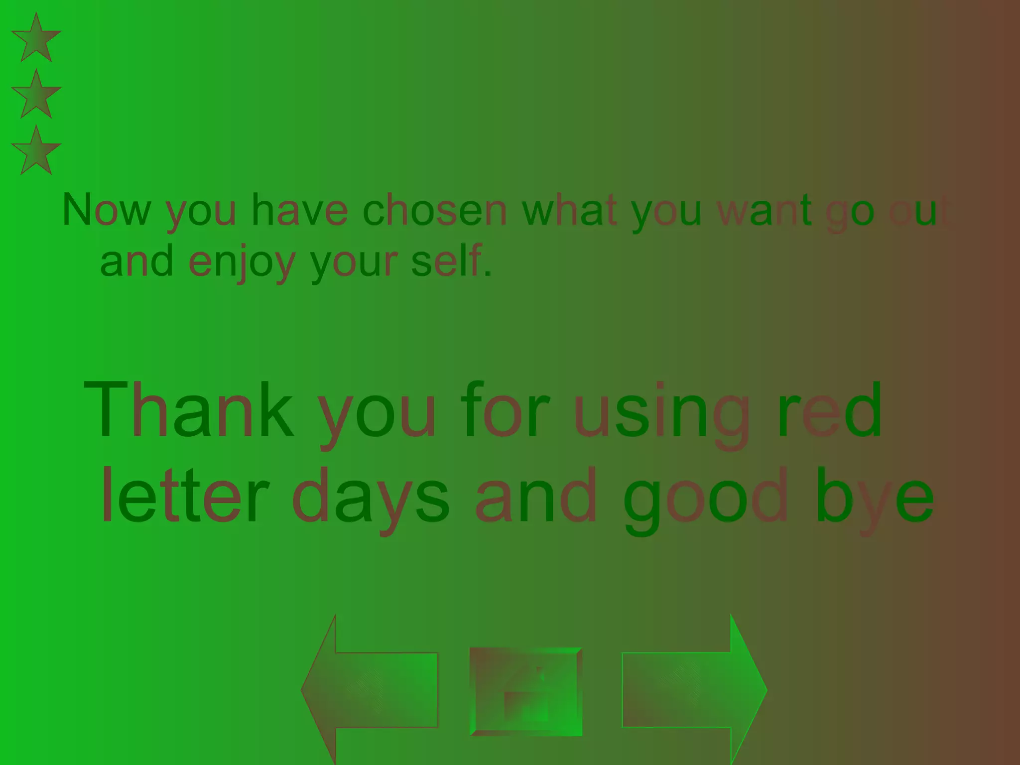 Welcome to red letter days | PPT