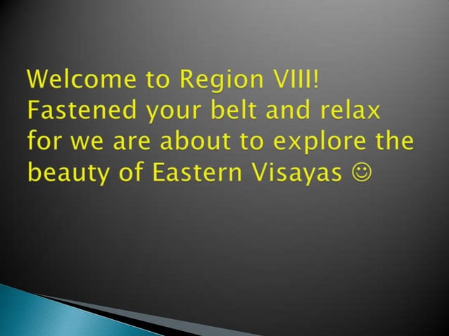 Welcome to region viii! | PPTX | South America Travel | Travel Locations