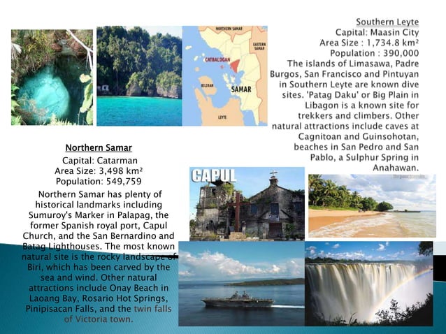 Welcome to region viii! | PPTX | South America Travel | Travel Locations