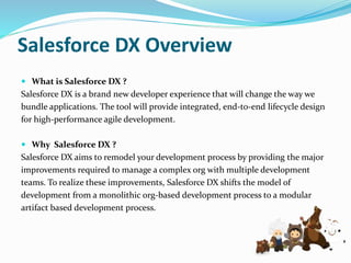 Salesforce DX Test Data Migration | PPTX