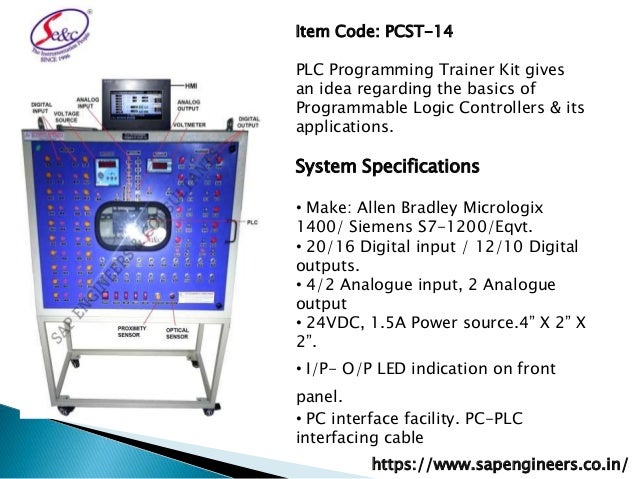 Plc trainer kit | plc trainer kit price | best plc trainer kit supplier ...