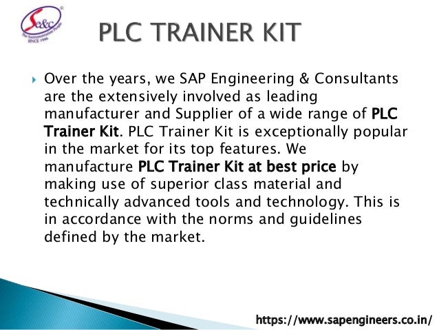 Pneumatic trainer kit price | plc based electro pneumatic trainer ...