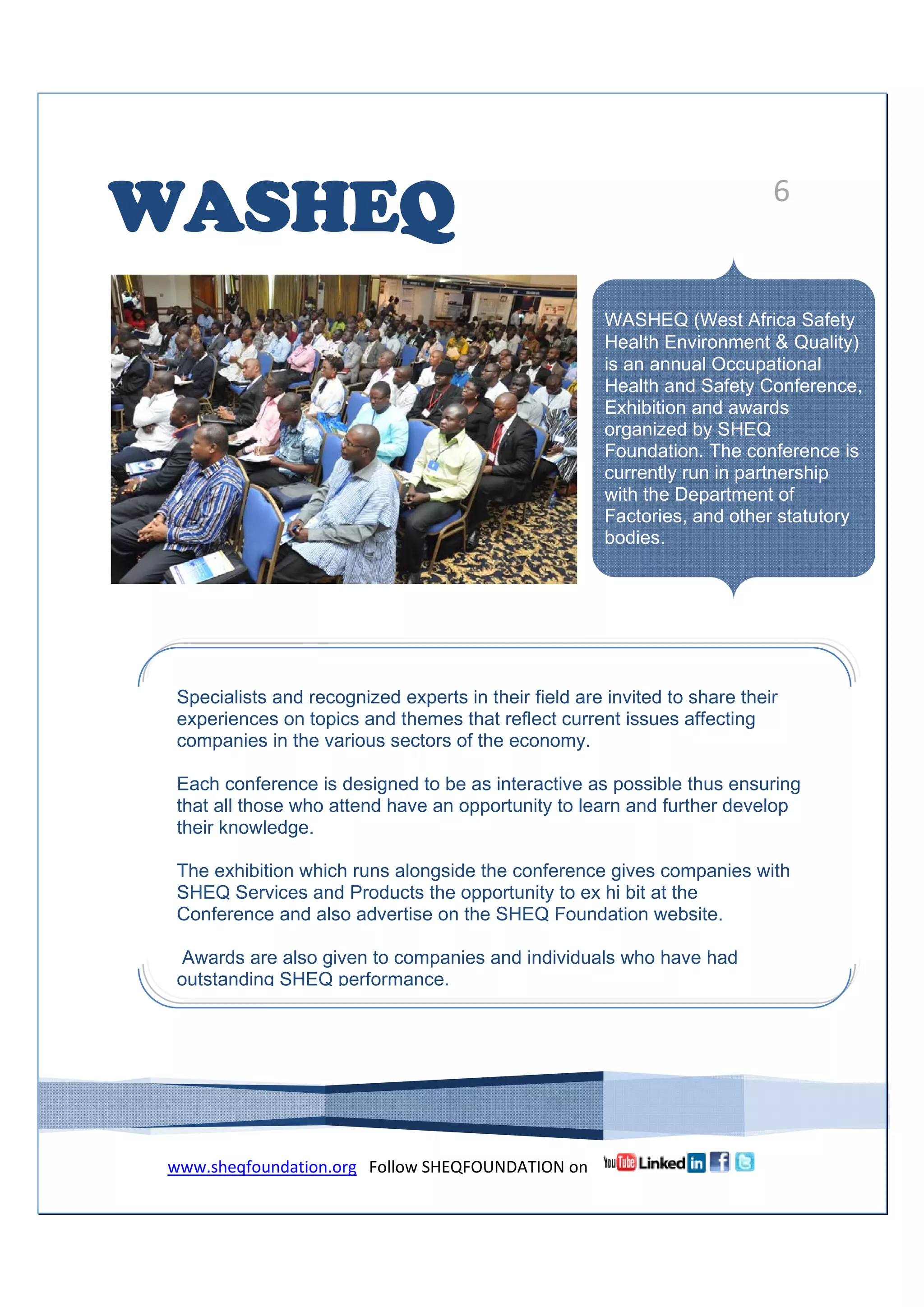 Welcome to sheq foundation | PDF