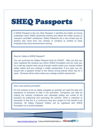 Welcome to sheq foundation | PDF