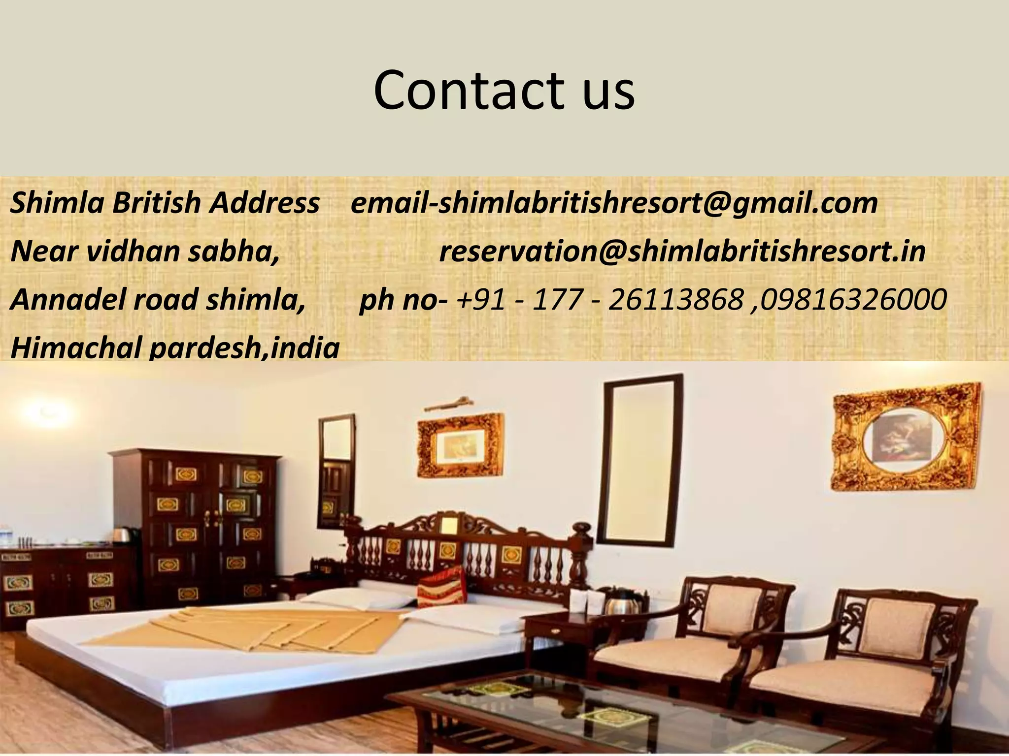 Welcome to simila british resort | PPT