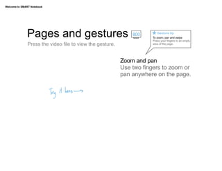 Welcome to smart notebook | PDF