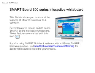 Welcome to smart notebook | PDF