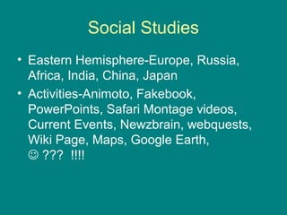 Welcome to social studies 7th grade | PPT