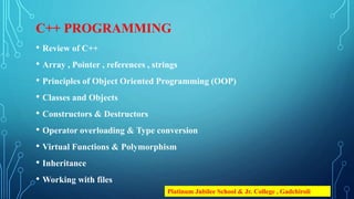 Syllabus of Computer Science | PPTX
