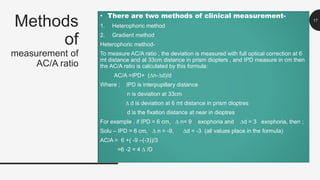 Accomodative convergance and accommodation | PPTX