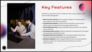 Welcome to TalkChief - Your Ultimate Call Center Quality Software | PPT