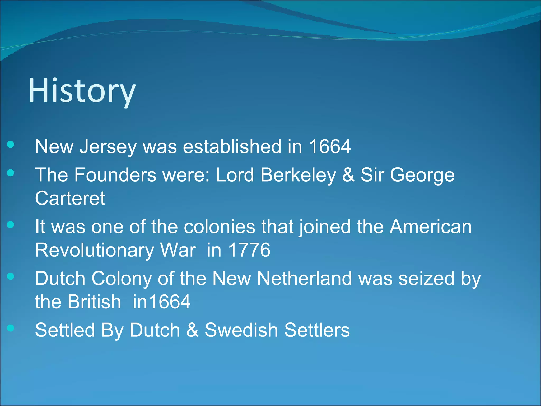 Welcome to the colony of new jersey | PPT