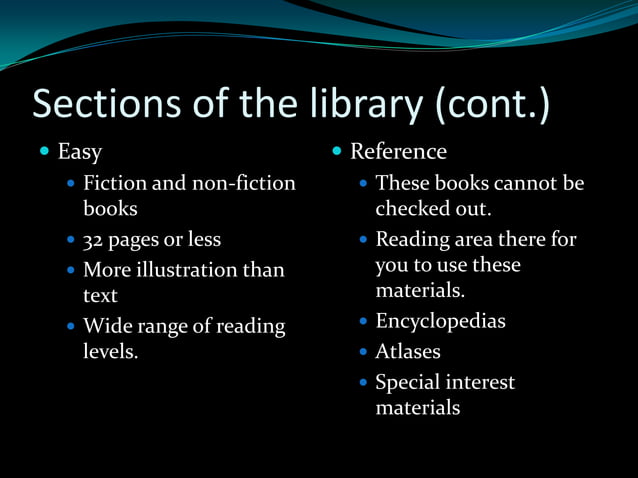 Welcome To The Dcms Library | PPTX | Education