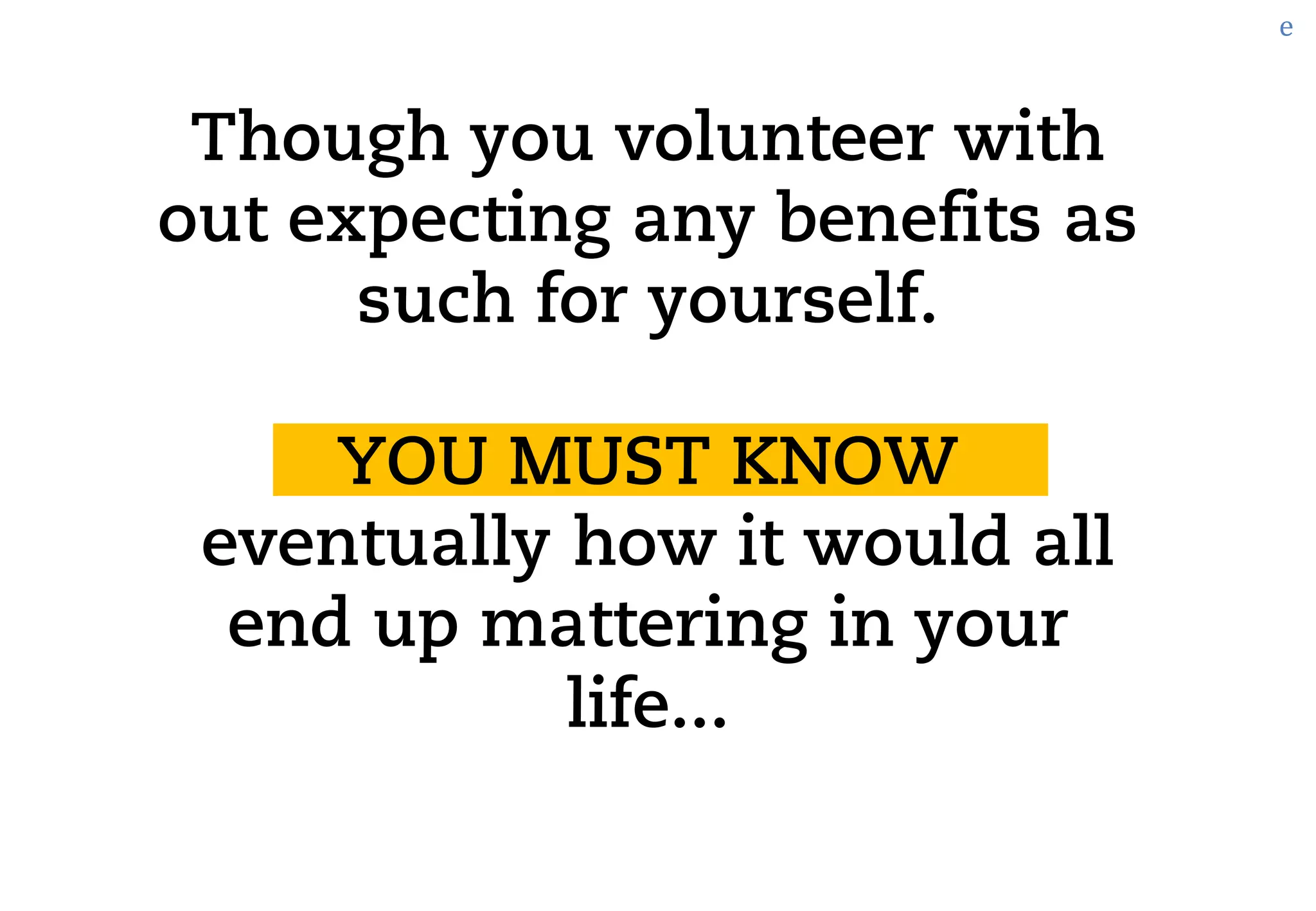 Importance & Benefits of Volunteering | PDF