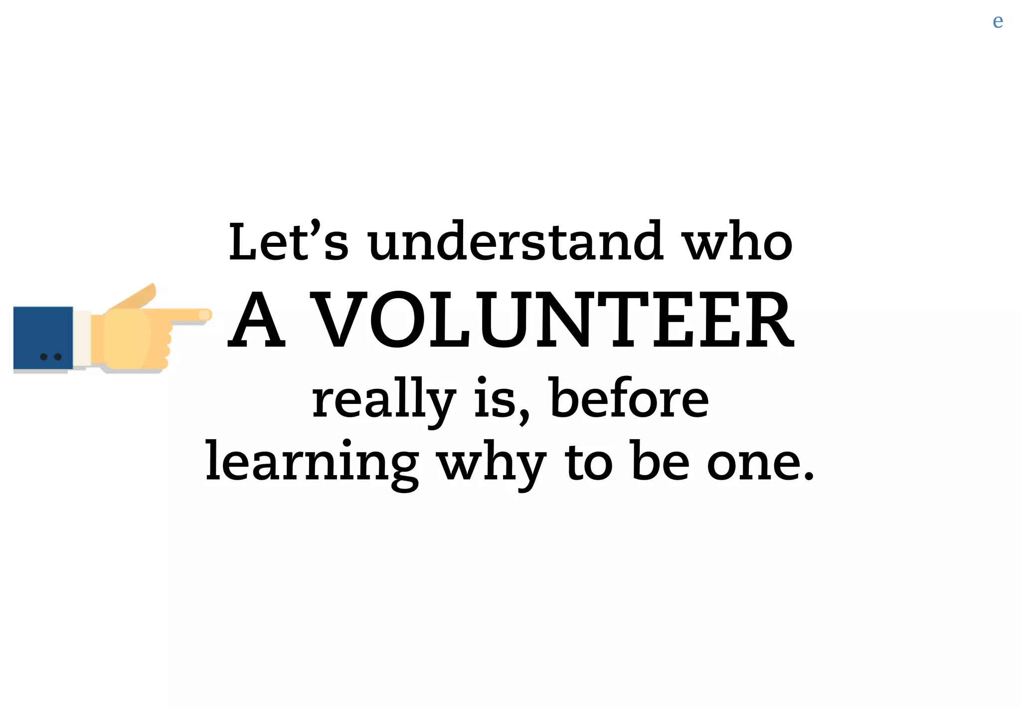 Importance & Benefits of Volunteering | PDF