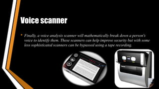 Scanning Devices | PPTX