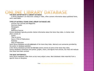 Welcome to the Edward Waters College Library | PPTX