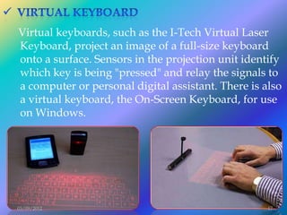 Welcome to the presentation of input & output | PPT