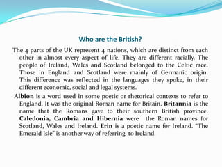 Welcome to the uk | PPTX