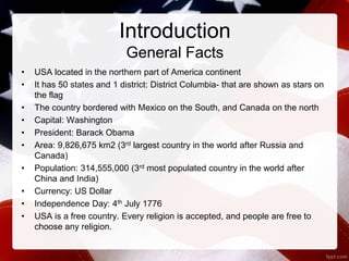 Welcome to the USA! | PPTX