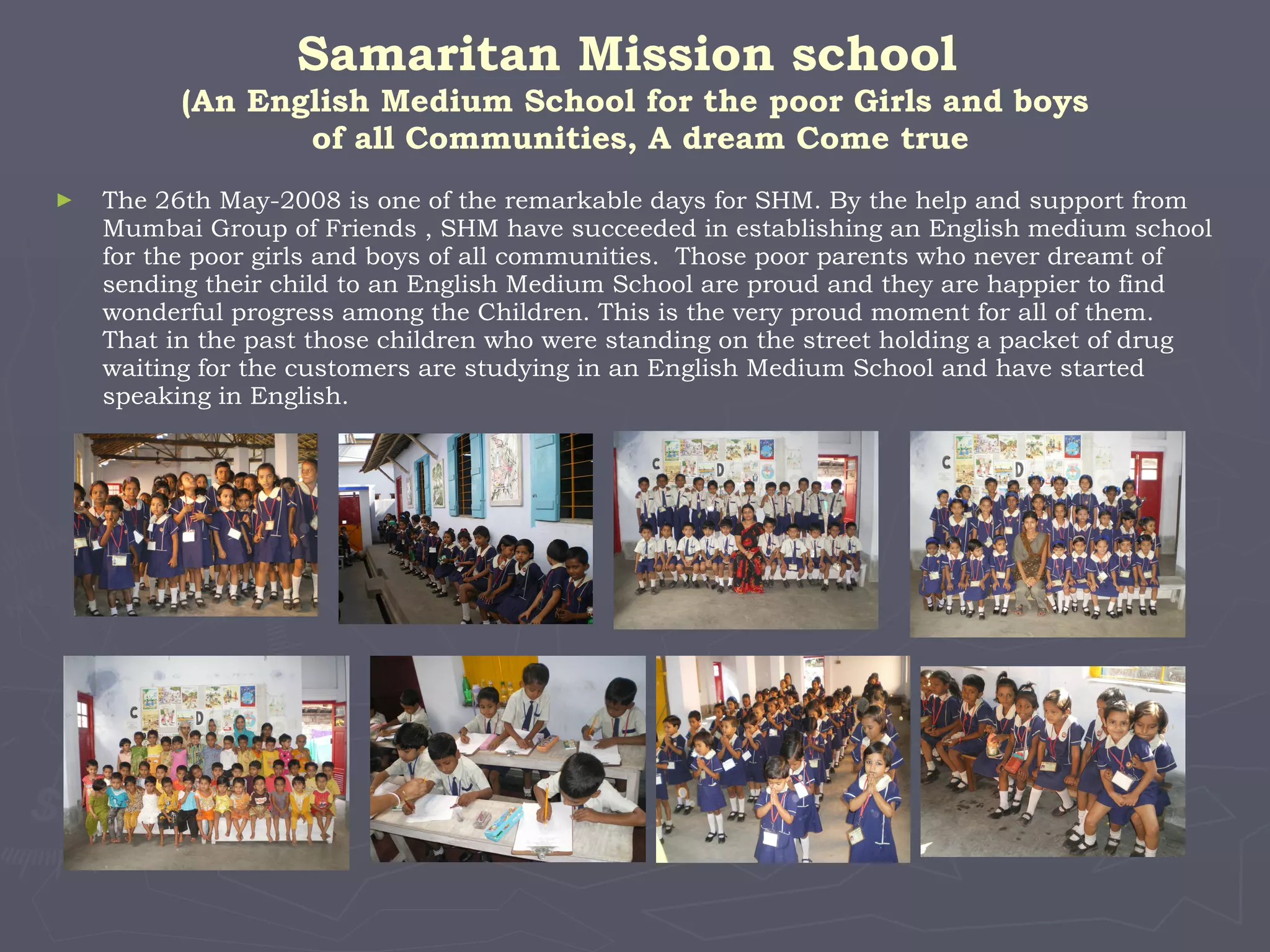 Welcome To The World Of Samaritan Help Mission | PPT