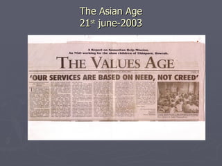 Welcome To The World Of Samaritan Help Mission | PPT