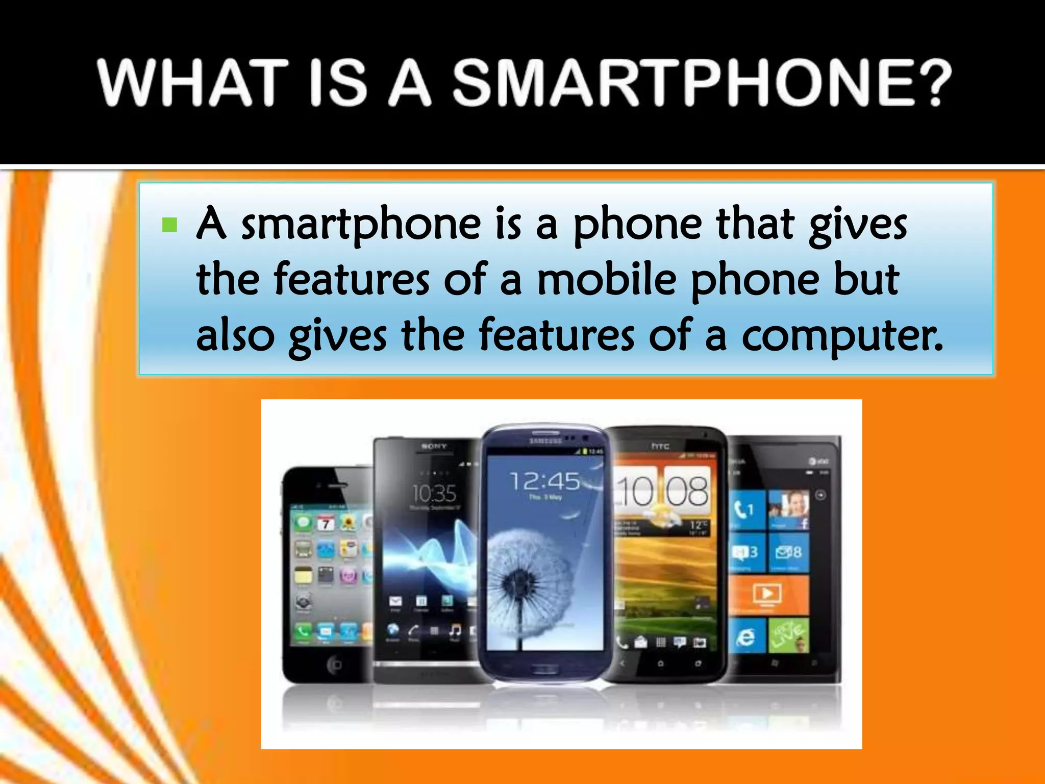 Smartphones | PPT