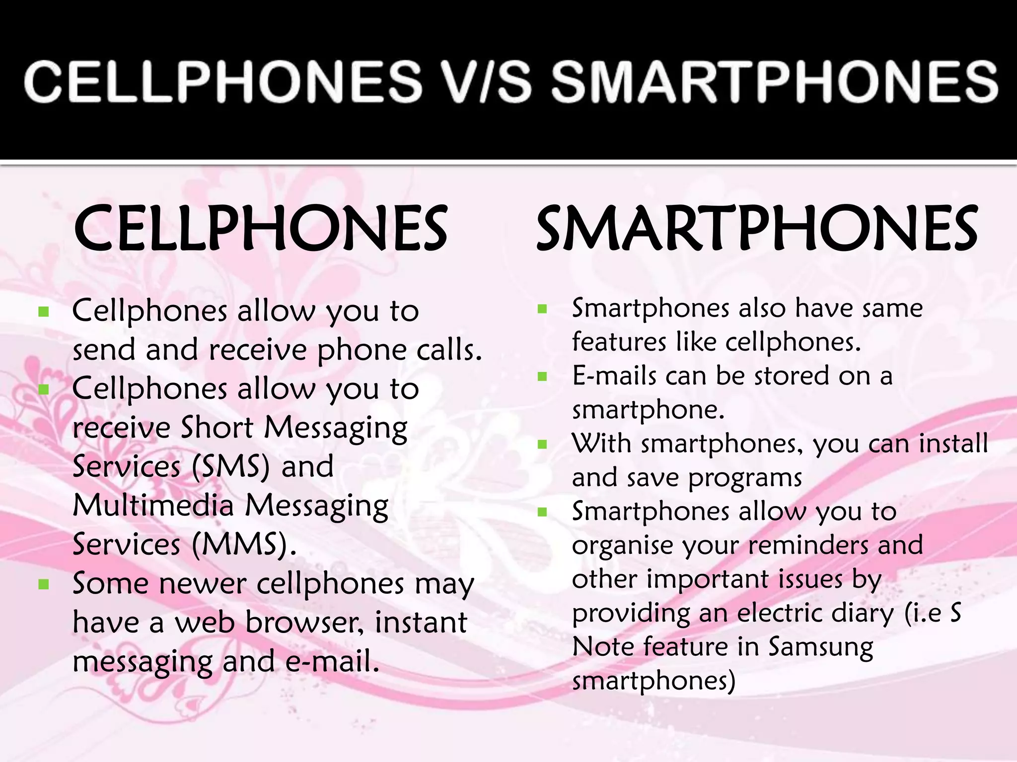 Smartphones | PPT