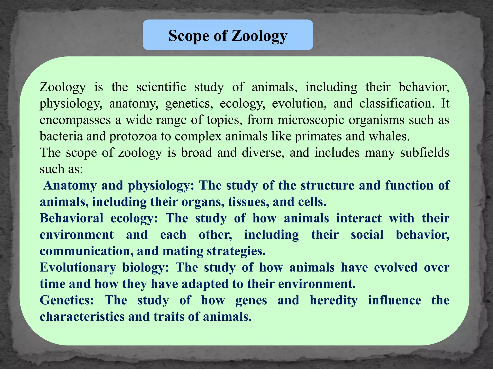 WELCOME TO THE WORLD OF ZOOLOGY.pptx