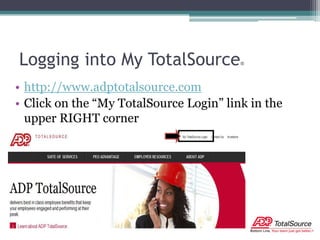 Welcome to TotalSource | PPT