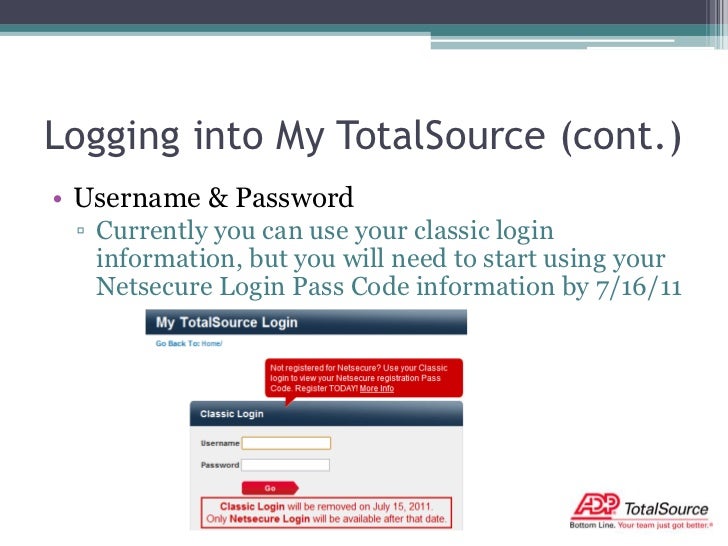 Welcome to TotalSource